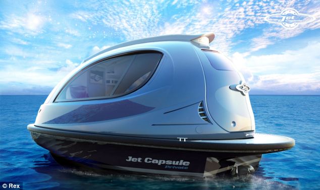 Jet Capsule yacht pod | Yachting