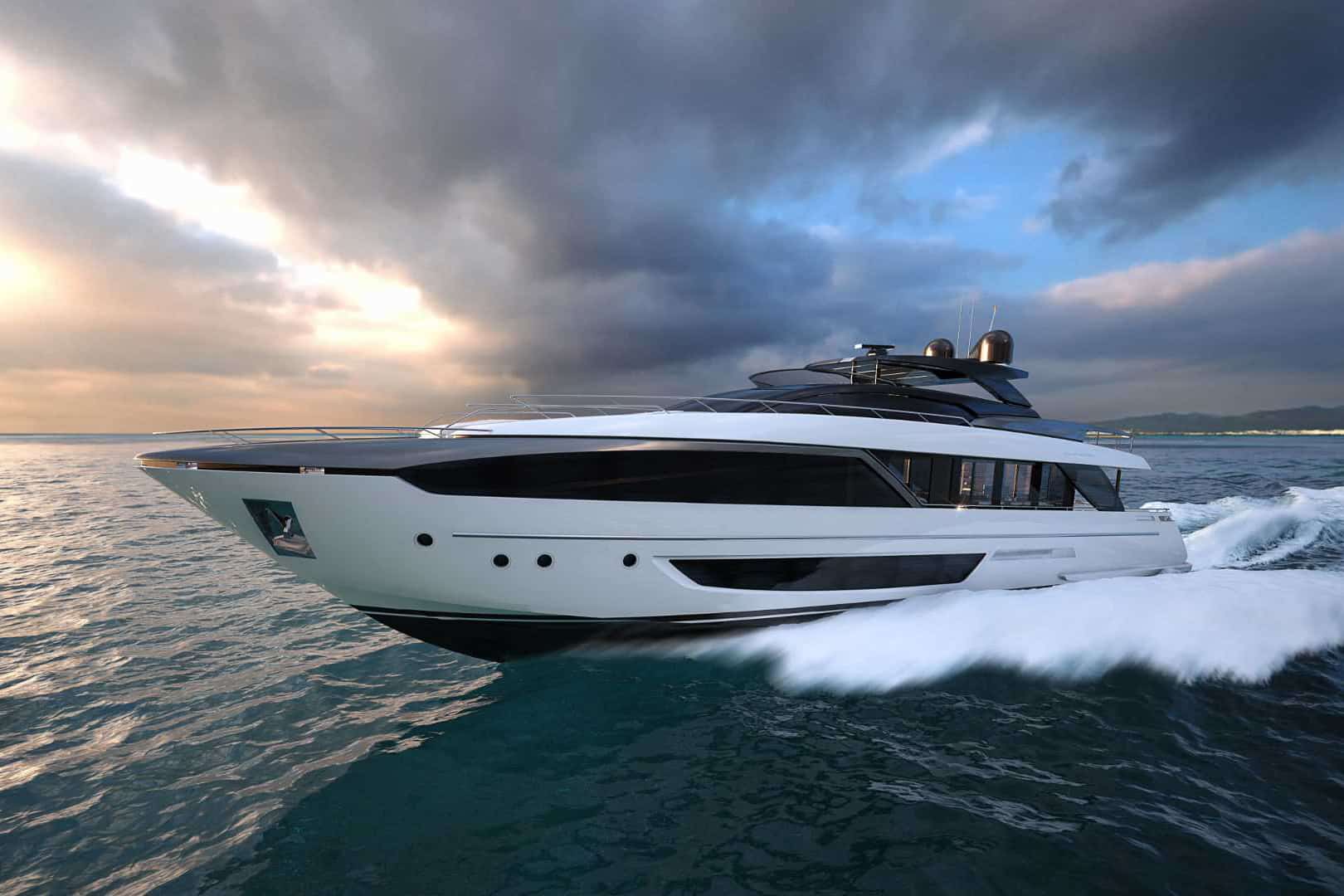Riva 110: The New Fiberglass Flagship | Yachting
