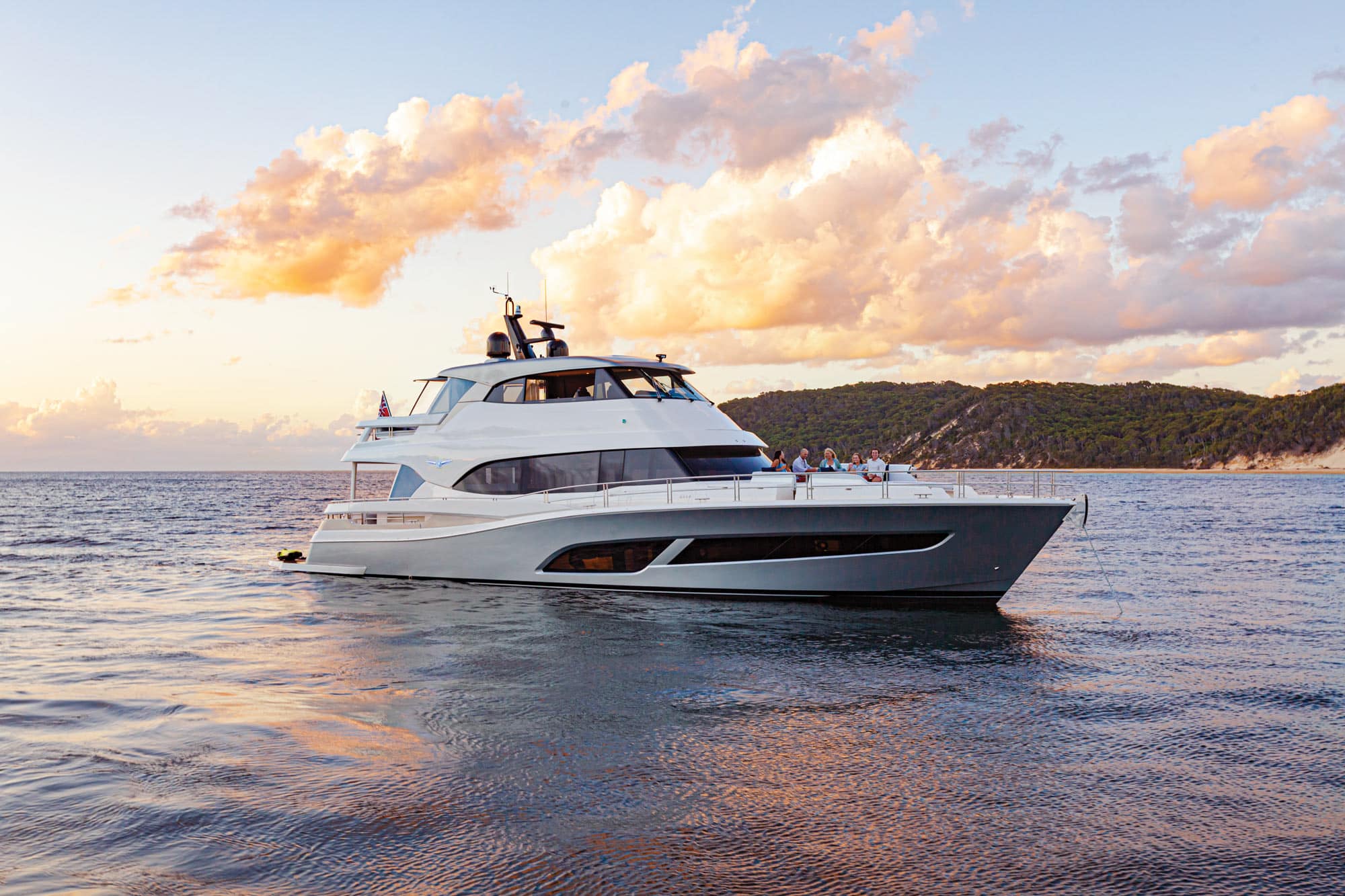 A Luxurious Explorer: Riviera's 78 Motor Yacht